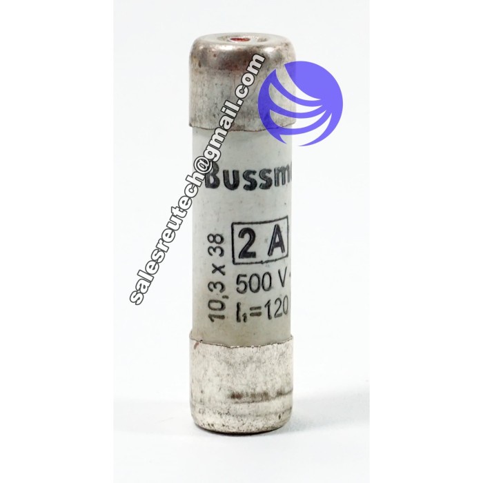 Jual Fuse 2A 10x38mm Striker Bussmann C10G2I 2A 500V ( C10G2 with ...