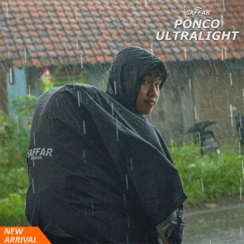 Jual Ponco 3 in 1 - Poncho Ultralight Saffaroutdoor - Jas Hujan ...