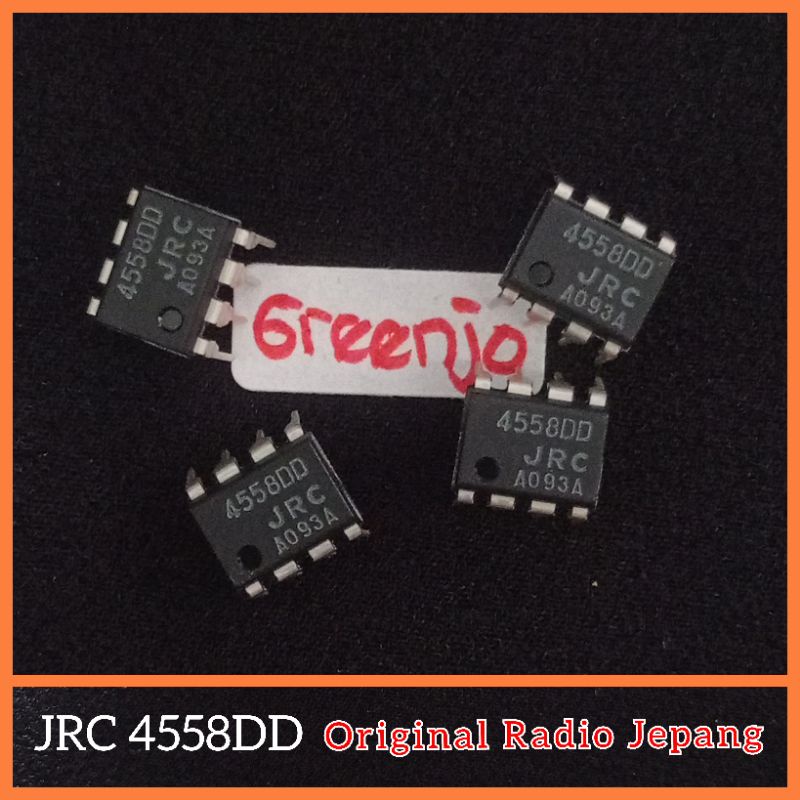 Jual IC JRC 4558D D / JRC4558DD DUAL Op Amp Original JRC Radio Japan | Shopee Indonesia