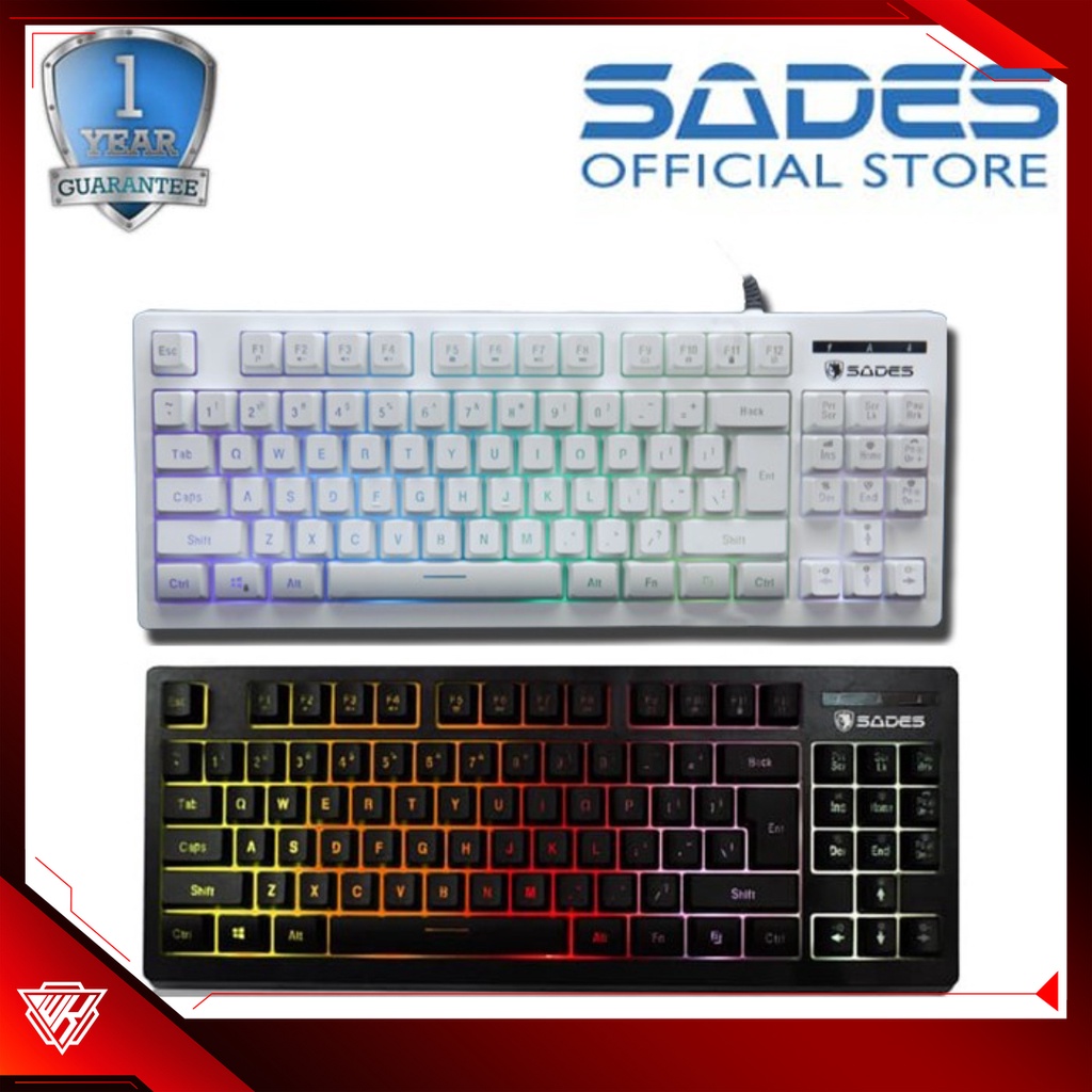 Jual Sades Sabre TKL RGB Gaming Keyboard | Shopee Indonesia