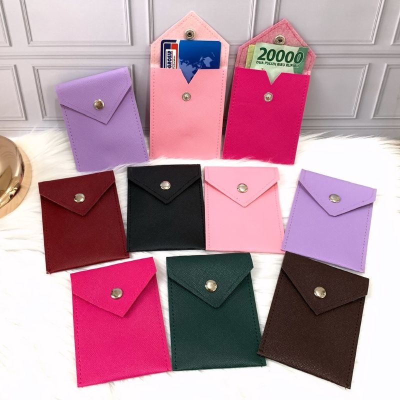Jual Dompet Tekar / Amplop Lebaran / Dompet Kartu Bentuk Amplop ...