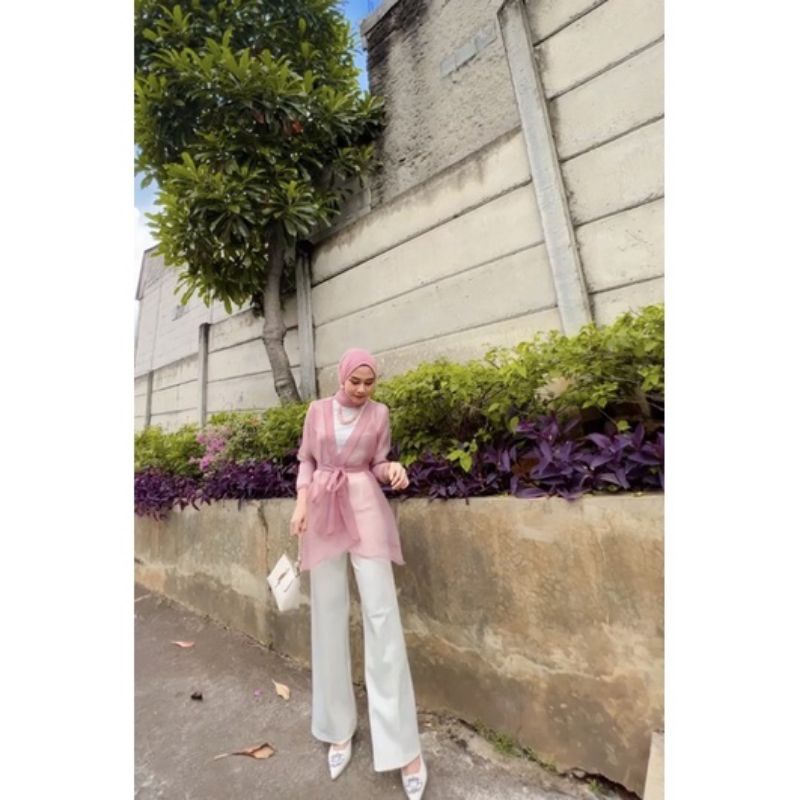 Jual READY STOCK outer organza / outer kondangan / rompi organza ...