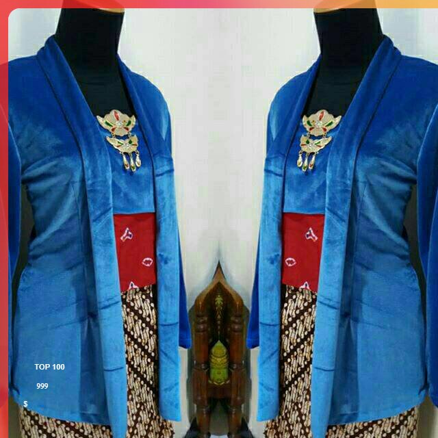 Jual Kebaya Wanita KEBAYA KUTUBARU KLASIK BLUDRU ANGKIN JUMPUTAN Kebaya ...