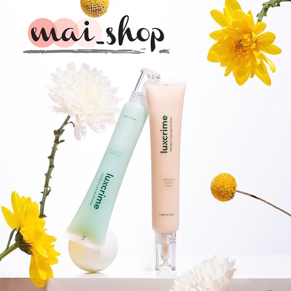 Jual Luxcrime Perfect Canvas - Mattifying Poreless Primer | Shopee ...