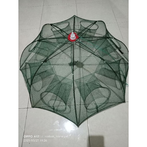 Jual perangkap ikan murah /jaring ikan/bubu ikan Hexagonal 8 hole ...
