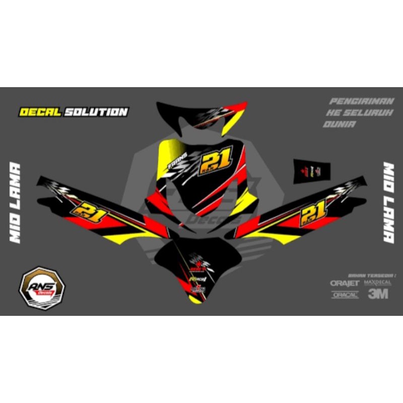Jual DECAL MOTOR R.15 | Shopee Indonesia