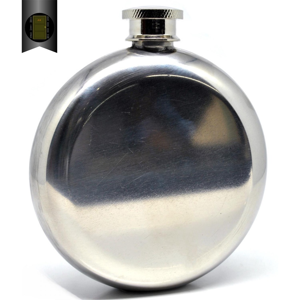 Jual Botol Minum Stainless Hip Flask Beer Wine Bulat 5oz | Shopee Indonesia