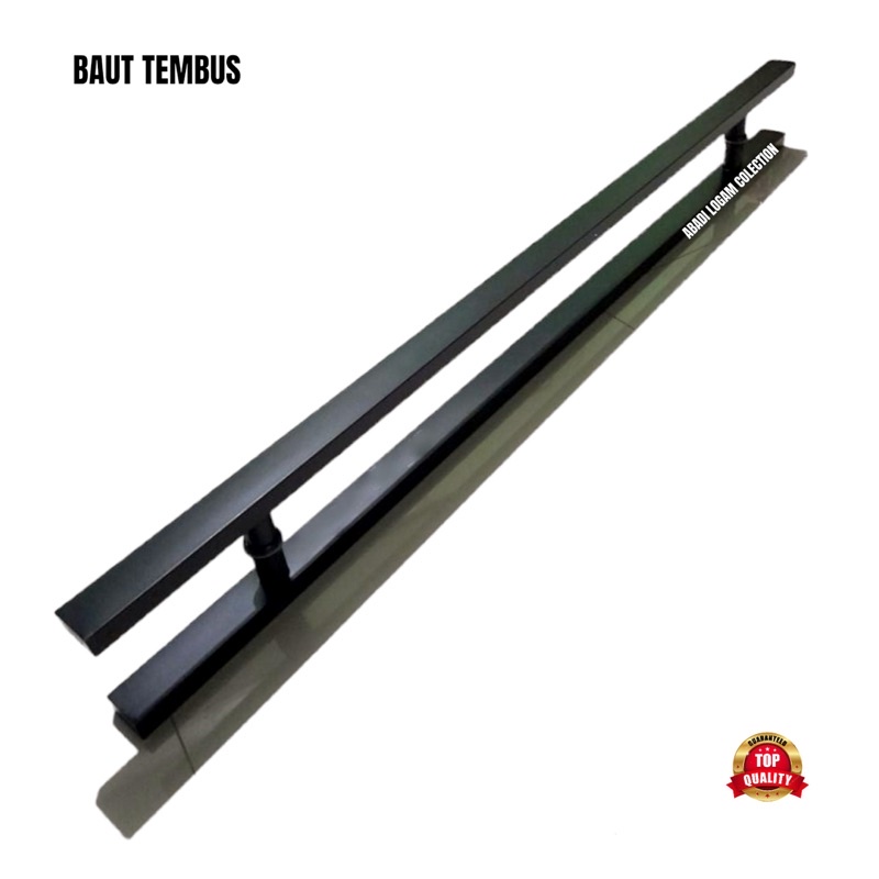 Jual handle pintu rumah handle pintu baut tembus 80cm 100cm gagang ...