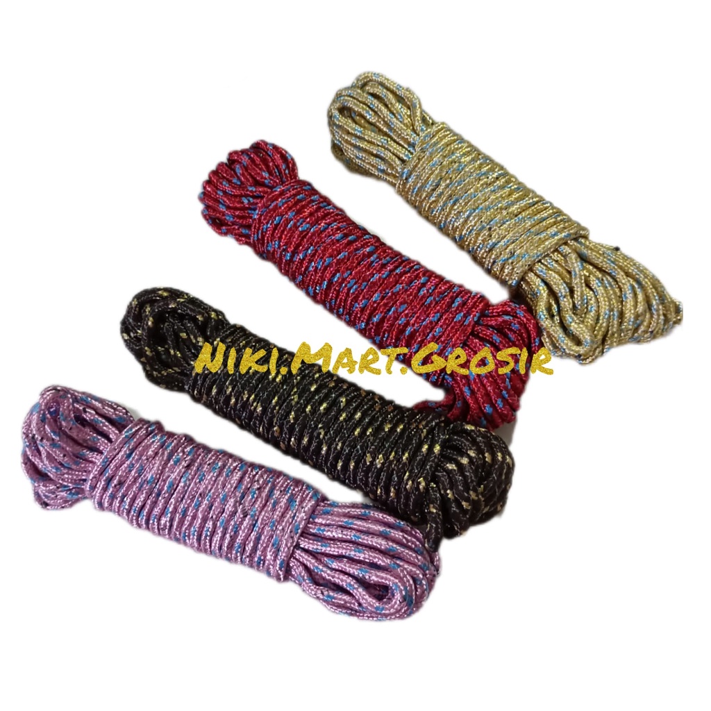 Jual Tali Jemuran Nylon 10 Meter / Tali Tambang Nilon 10 Meter | Shopee ...