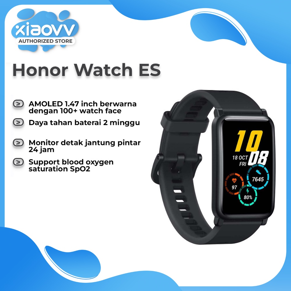 Jual Smartwatch Huawei Honor Watch ES - Amoled - SPO2 | Shopee Indonesia