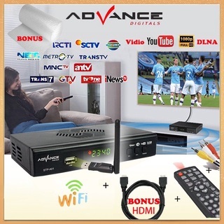 Jual ADVANCE Digital Set Top Box TV Penerima Siaran Digital Receiver ...