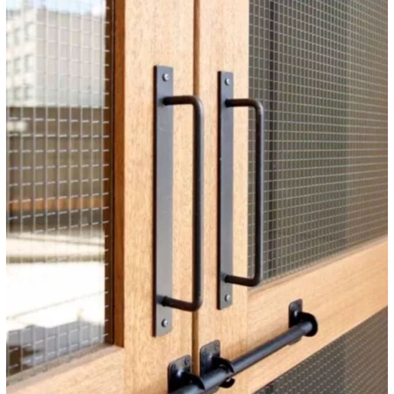 Jual Handle pintu rumah besi minimalis atau pegangan pintu solid ...