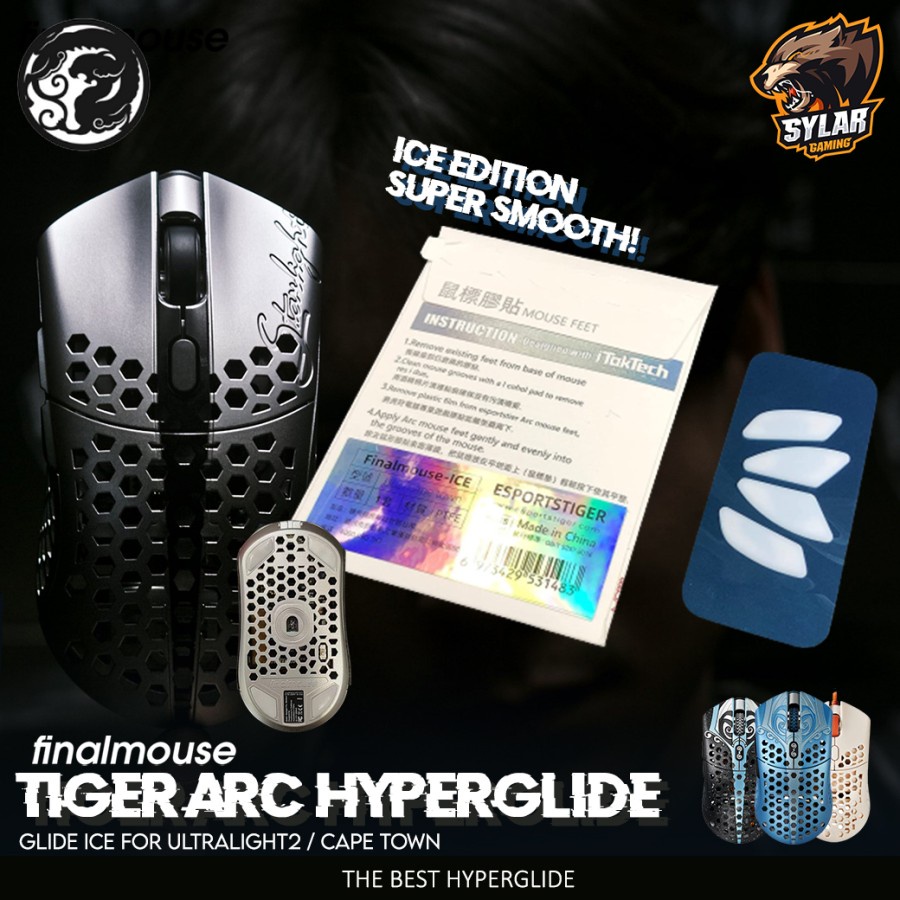Jual Tiger Arc Ice Edition Finalmouse Mouse Feet Hyperglide | Shopee ...