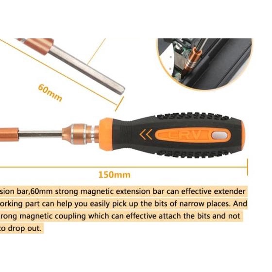 Jual OBENG TOOL SET MEREK JAKEMY JM-8109 ORIGINAL | Shopee Indonesia