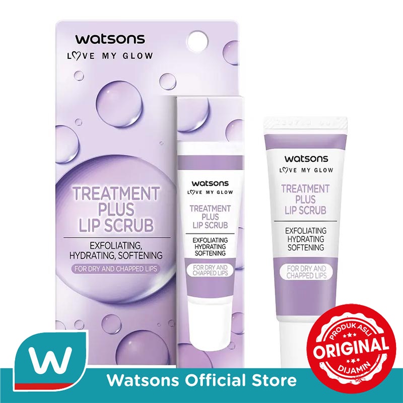 Jual Watsons Treatment Plus Lip Scrub 8gr | Shopee Indonesia