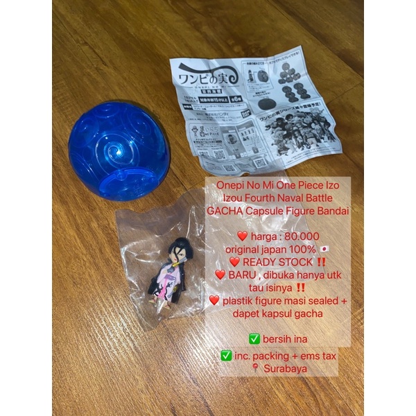 Jual Onepi No Mi One Piece Izo Izou Fourth Naval Battle GACHA Shanks ...
