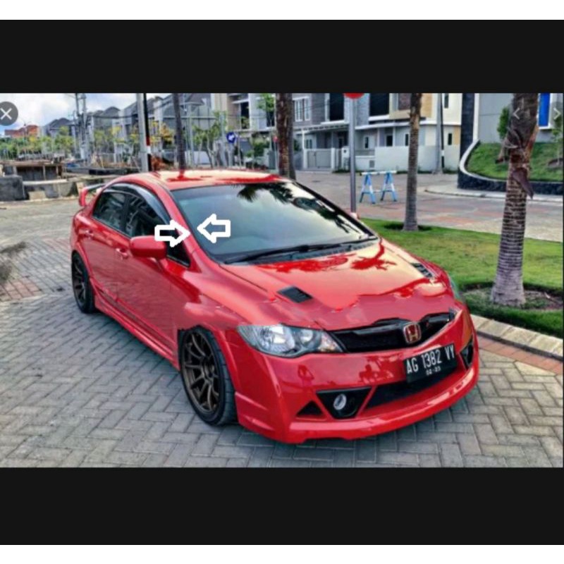 Jual KARET LIST ROOF PANJANG KACA SAMPAI ATAP CIVIC FD1 FD2 2006 2007 2008 2009 2010 2011 ...