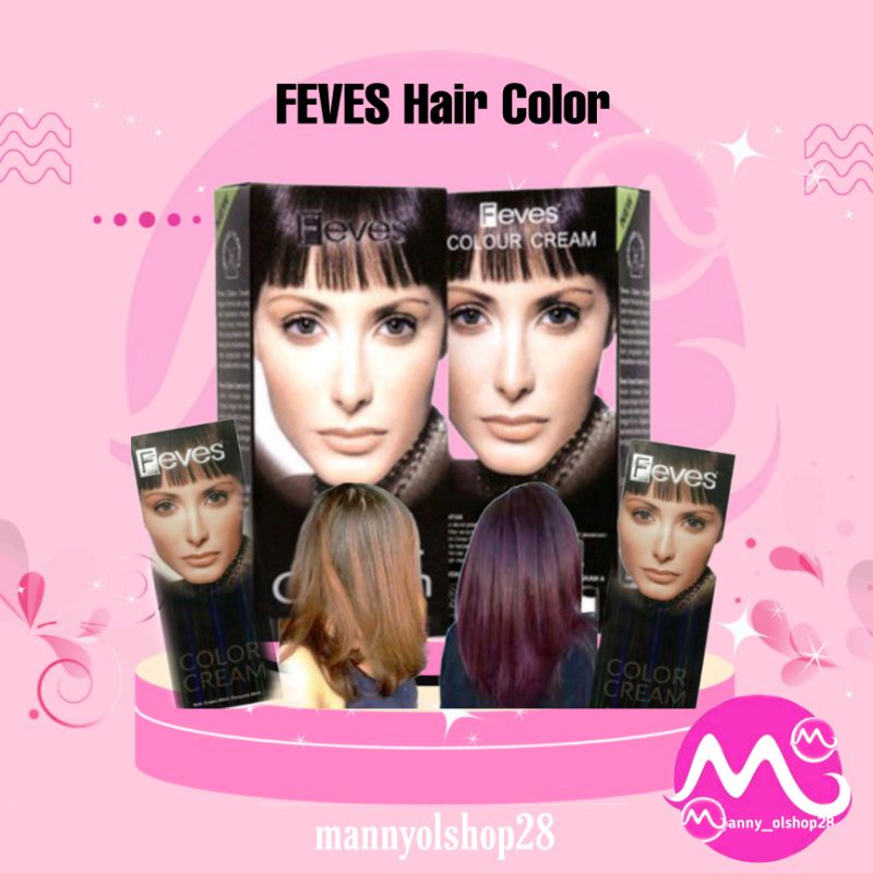 Jual FEVES Hair Color 60 ml | Shopee Indonesia