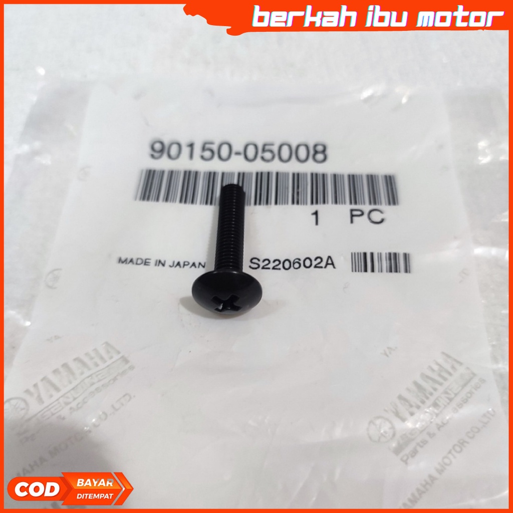 Jual Baut Visor Screw Round Head Nmax Dan Aerox 90150-05008 Original ...