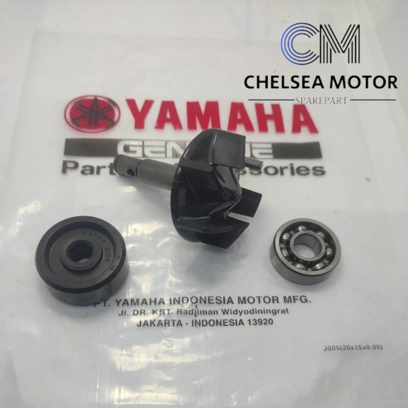 Jual Kipas seal bearing set Waterpump pompa radiator yamaha R15 R25 ...