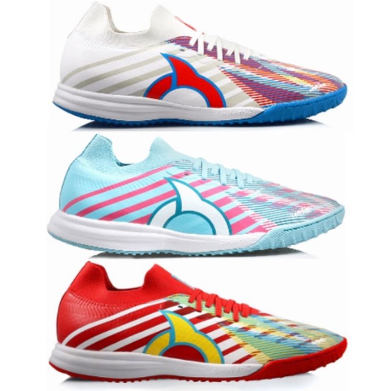 Jual Sepatu Futsal Ortuseight Catalyst Glitch IN Aqua/Pink - White/Red/Blue - Ortred/White ...