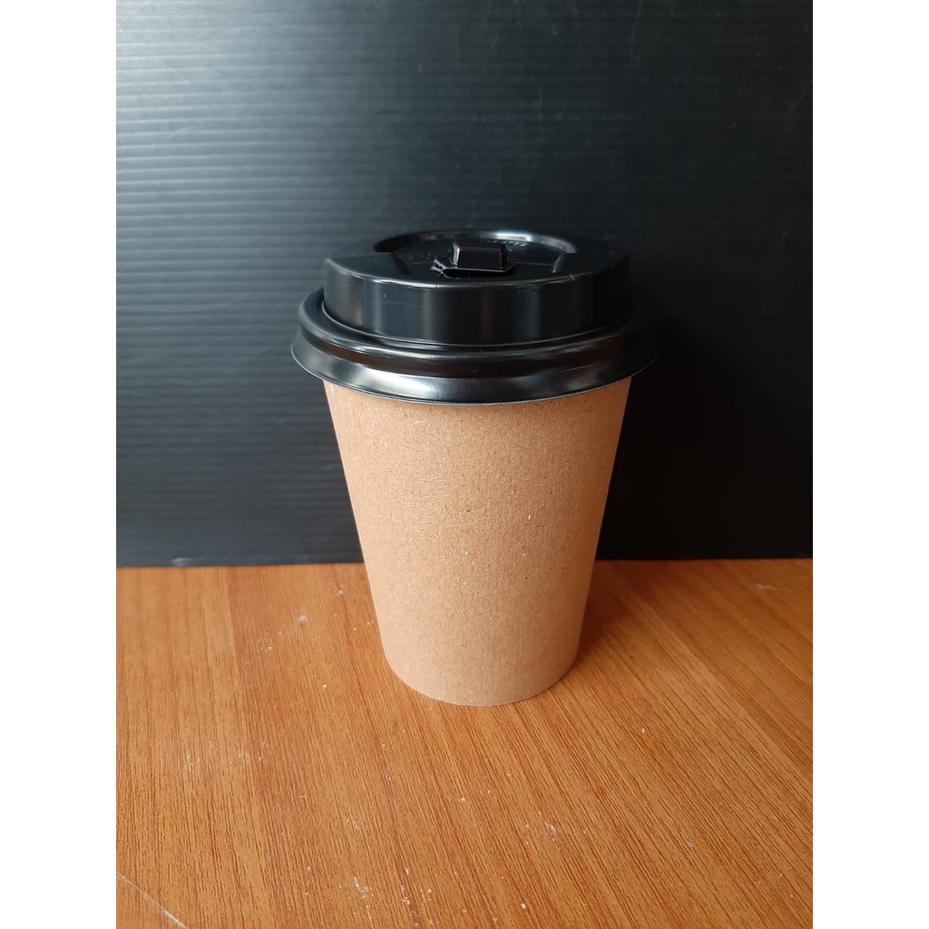 Jual Paper Cup Coklat Polos 8 OZ / Gelas Kertas Coklat Polos isi 50 pcs | Shopee Indonesia