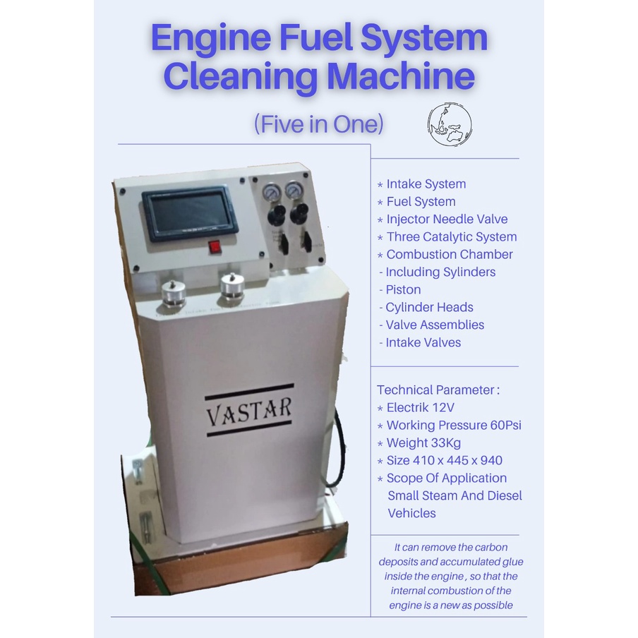 Jual Engine Fuel System Cleaning Machine (five-in one) | Shopee Indonesia