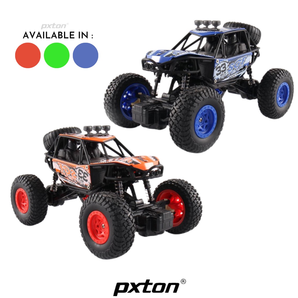 Jual PXTON - Mainan Mobil Jeep Remote Control off-Road Climbing Car RC Rock Crawler 2WD Powerful ...