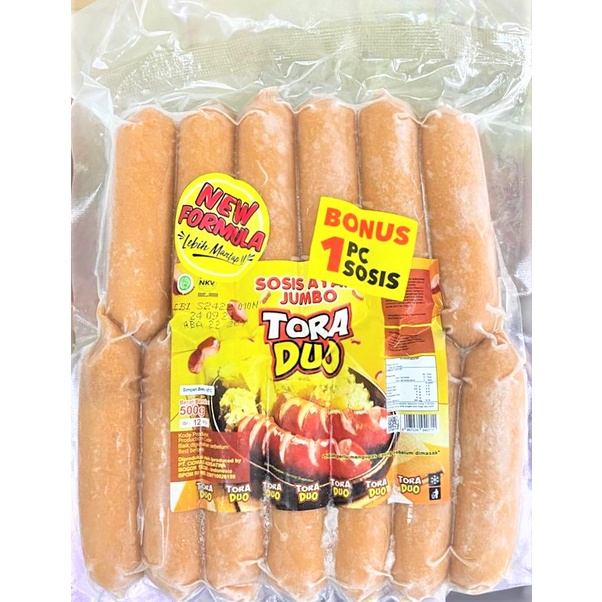 Jual Tora Duo Sosis Jumbo 500gr (12 pcs) | Shopee Indonesia