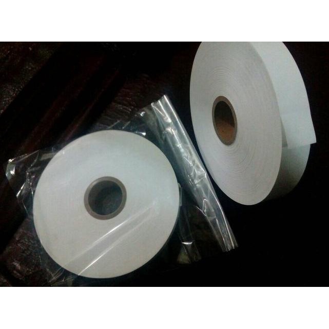 Jual Pita label laundry roll kain kertas penanda cucian 1 inch 25 mm ...