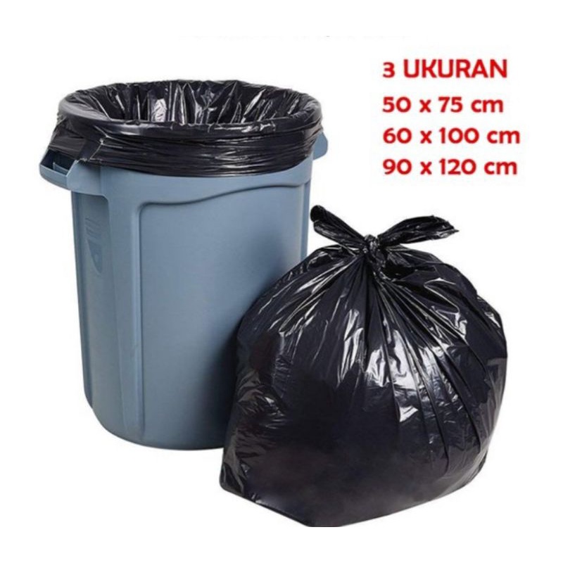 Jual Plastik Sampah Kumala / Kantong Sampah Hitam / Trash Bag HD - 1 Pak | Shopee Indonesia