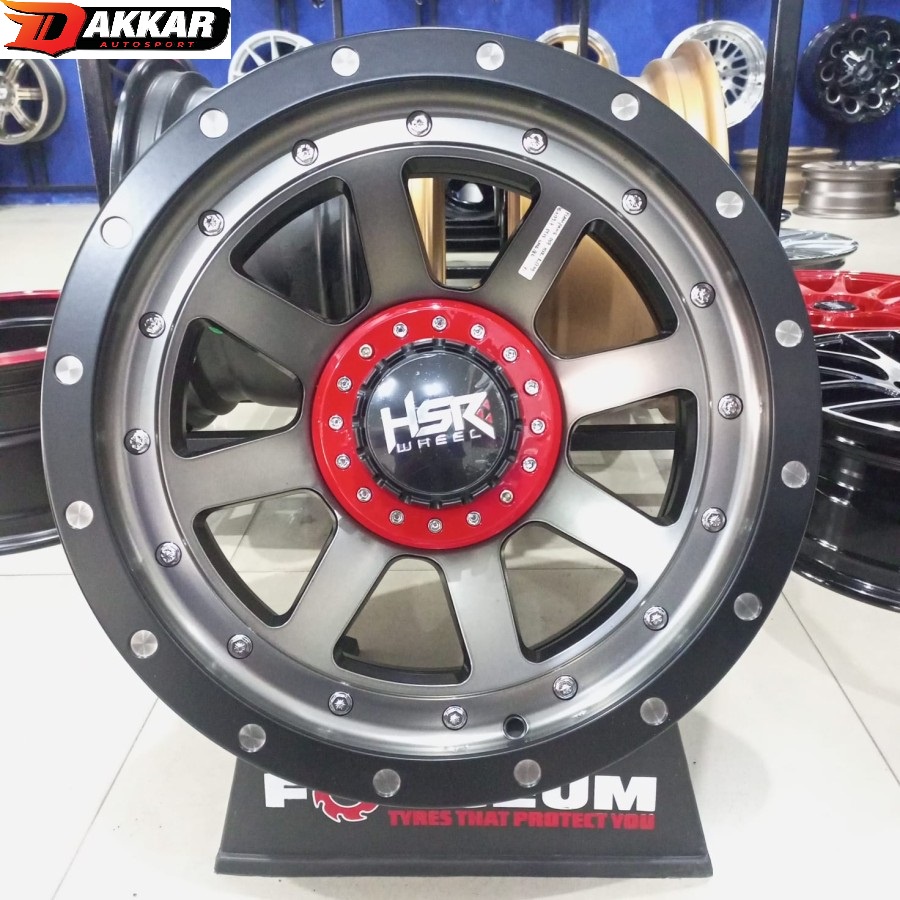 Jual Velg Mobil Offroad Hsr Plampang R17 PCD 6X139,7 Pajero Fortuner Dmax Panther New Prado Dll ...