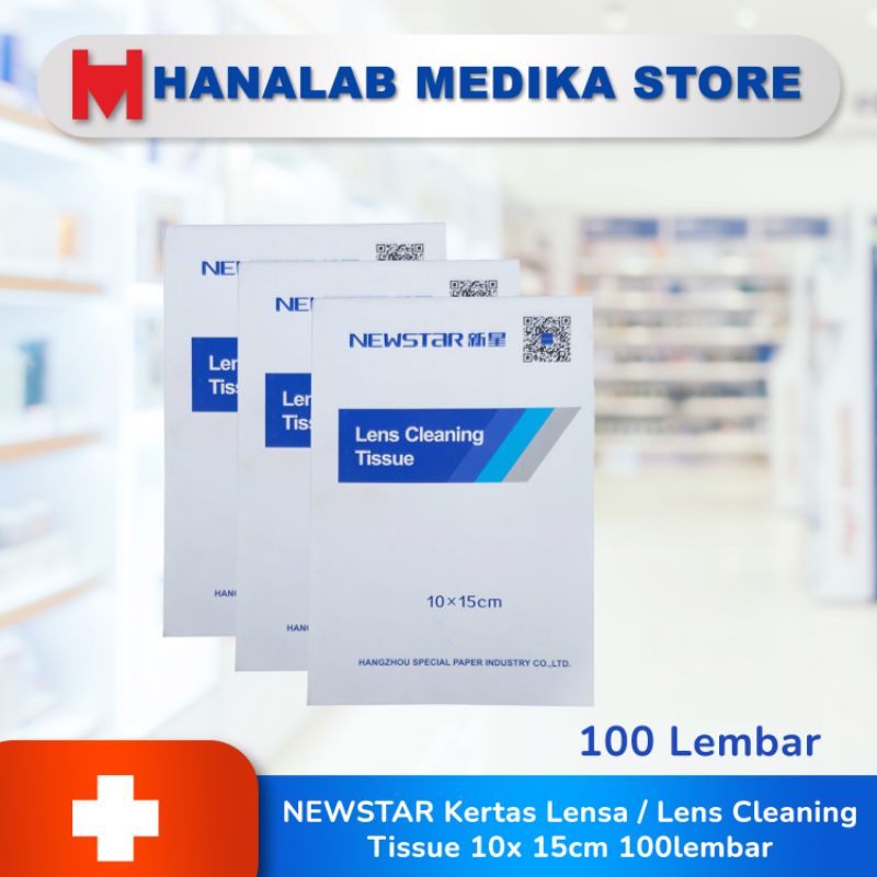 Jual NEWSTAR Kertas Lensa / Lens Cleaning Tissue 10x 15cm 100lembar ...