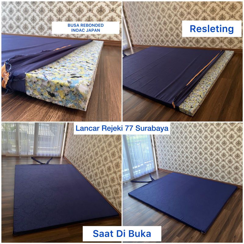 Jual INOAC KASUR LIPAT INOAC 120x200x5 KASUR BUSA REBONDED ANTI GEMBOS ...