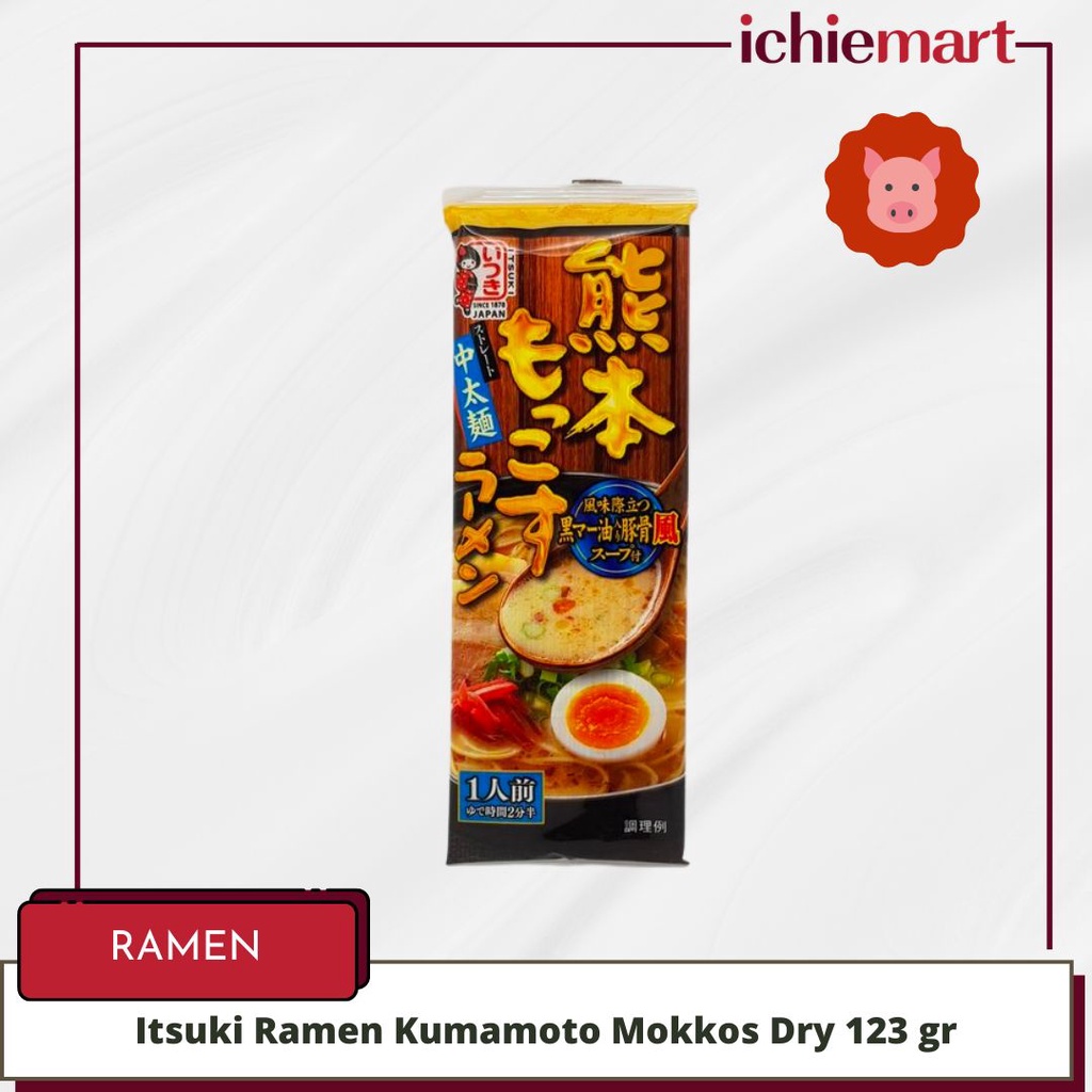 Jual Itsuki Ramen Kumamoto Mokkos Dry 123 gr | Shopee Indonesia