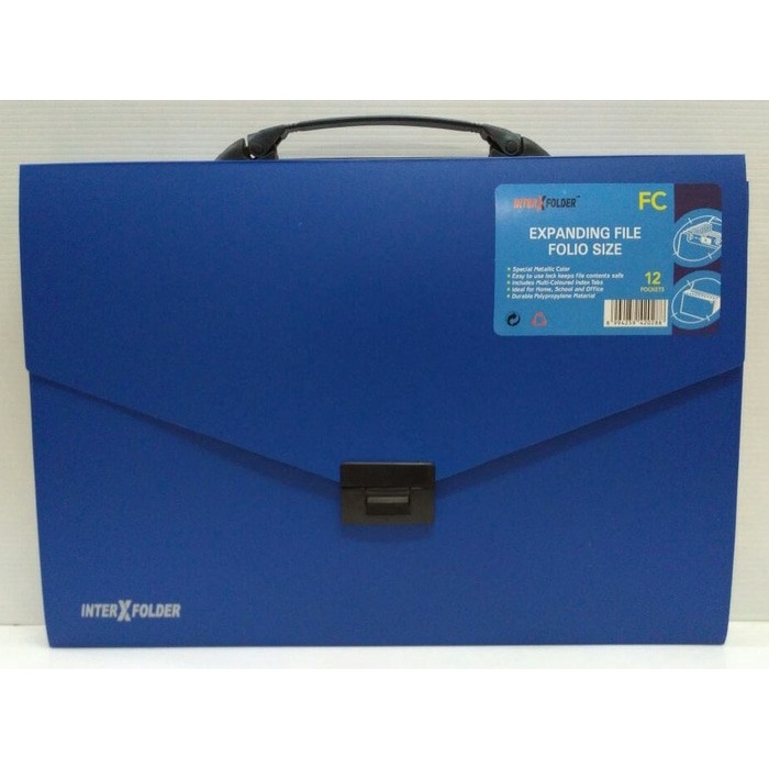 Jual Terbaru!!! Expanding File Folio with handle grip/map harmonika/map ...