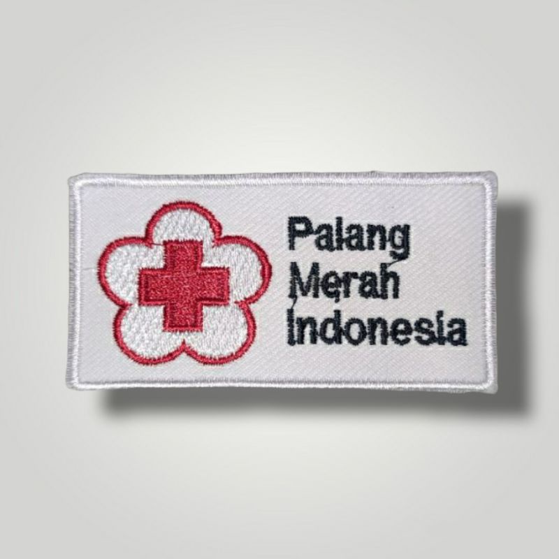 Jual badge bordir PMI dan PMR bet PMR bet PMI bet Atribut PMI bet pdh ...