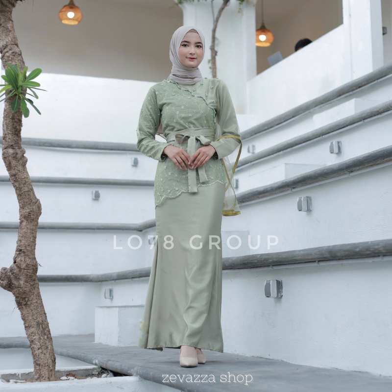 Jual GAMIS AFFIA |NEW ARRIVAL / GAMIS SAGE GREEN READY JUMBO LD 120 ...