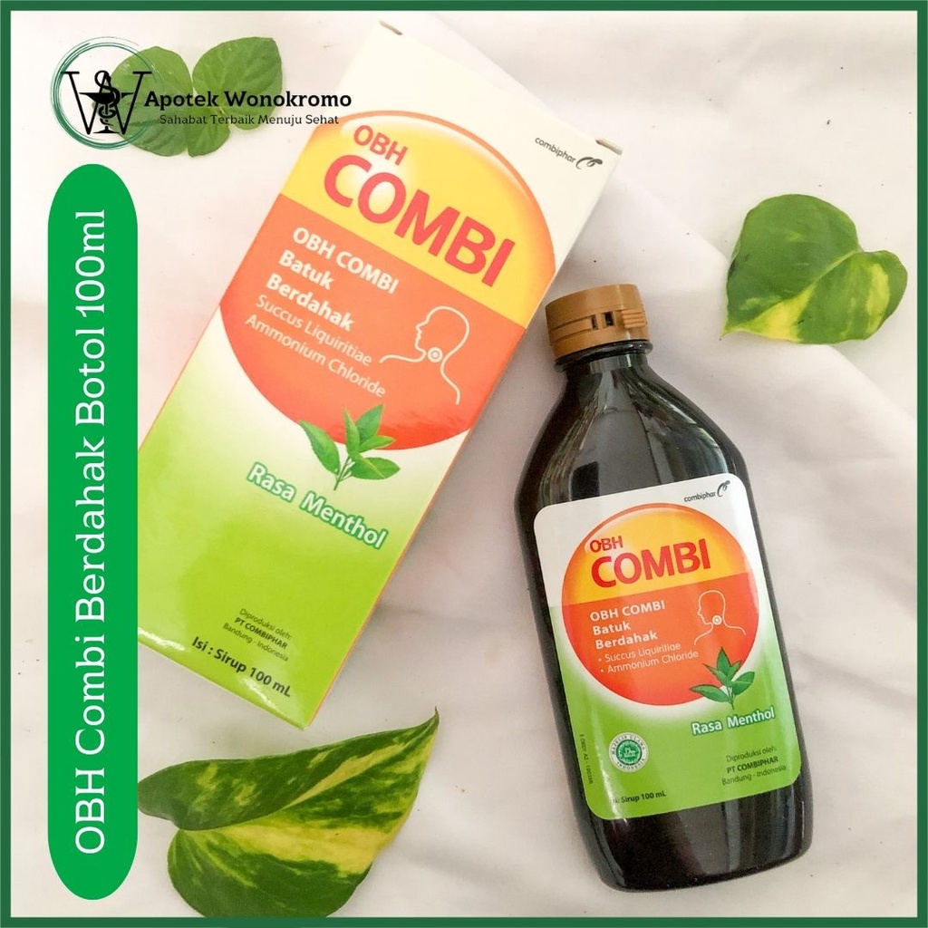 Jual OBH Combi Batuk Berdahak Gepeng 100ml | Shopee Indonesia