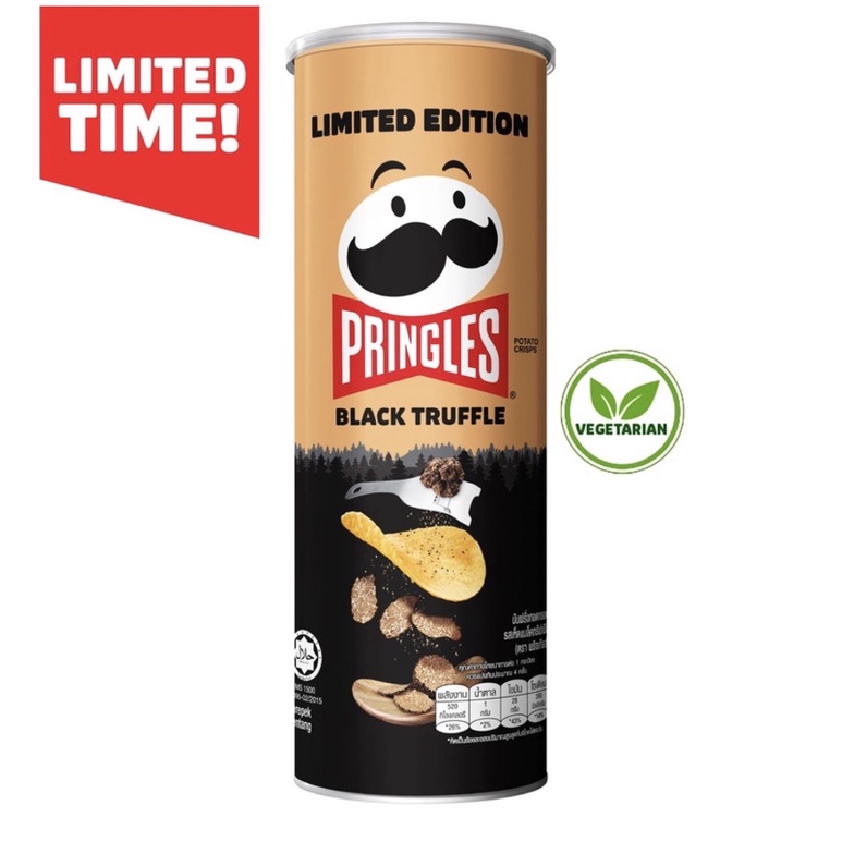 Jual Pringles Black Truffle (Limited Edition) | Shopee Indonesia