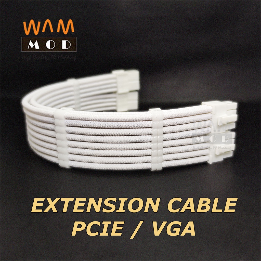 Jual Kabel Ekstensi VGA PCIE 2x 8pin | 2x 6p Untuk GPU dengan Comb ...