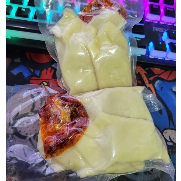 Jual Pangsit Tulang Rangu Nyai Mercon VIRAL Keju Baso Full Mozarella ...