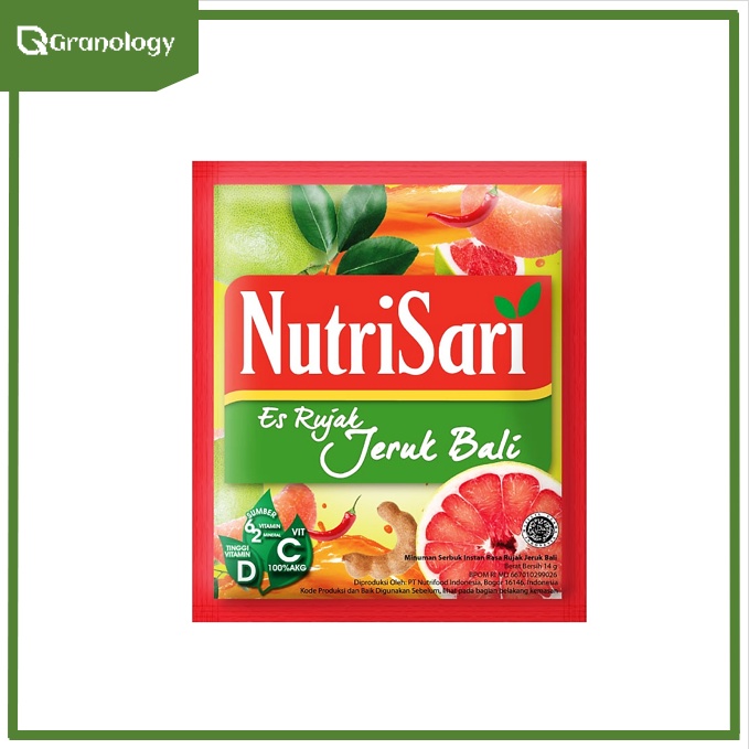 Jual Nutrisari Es Rujak Jeruk Bali 10 sachet | Shopee Indonesia