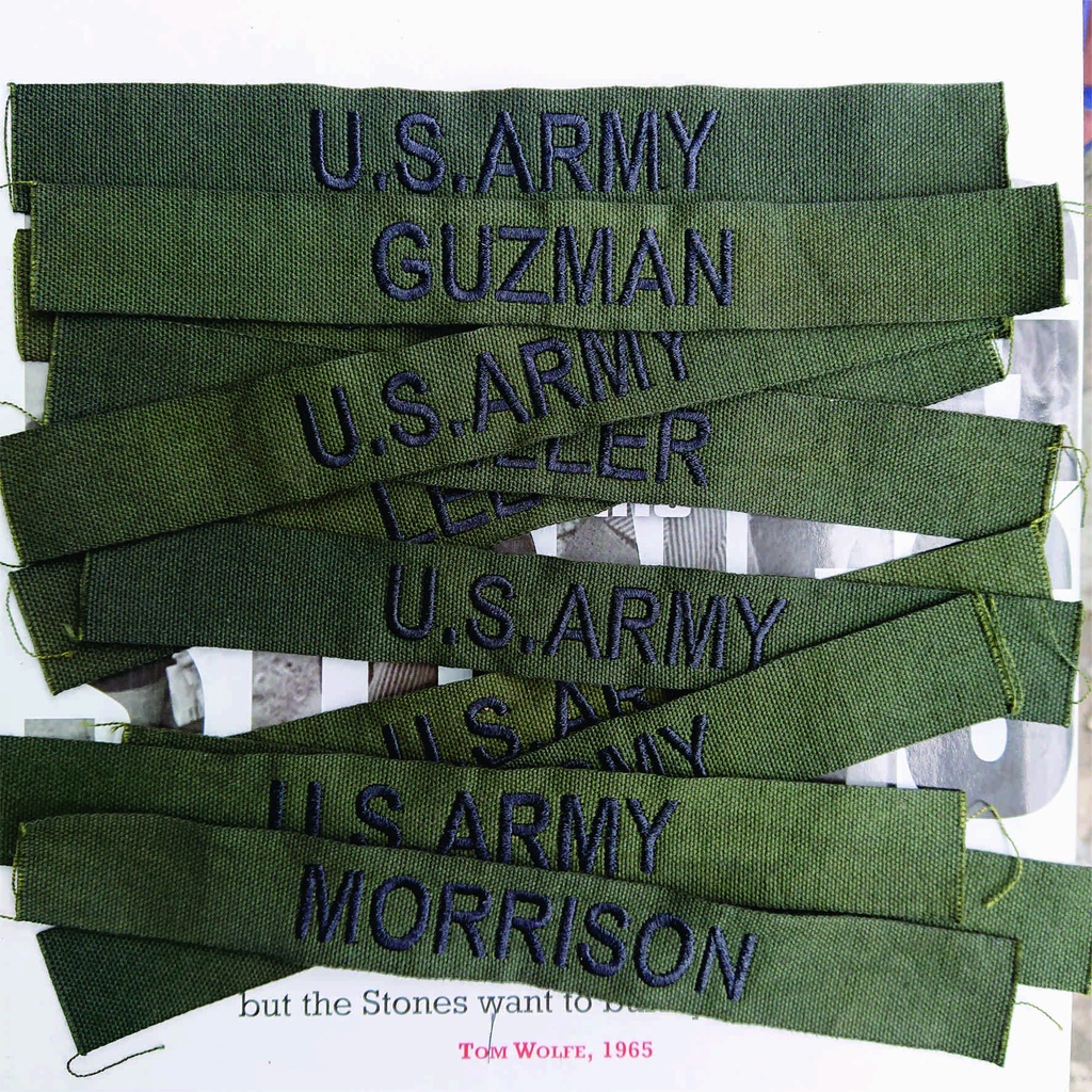 Jual US ARMY TAPE PACTH & US ARMY NAME TAPE PATCH SATUAN | Shopee Indonesia
