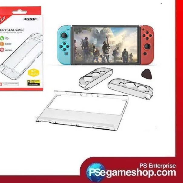 Jual DOBE Switch OLED Crystal Case (TNS-1133B) | Shopee Indonesia