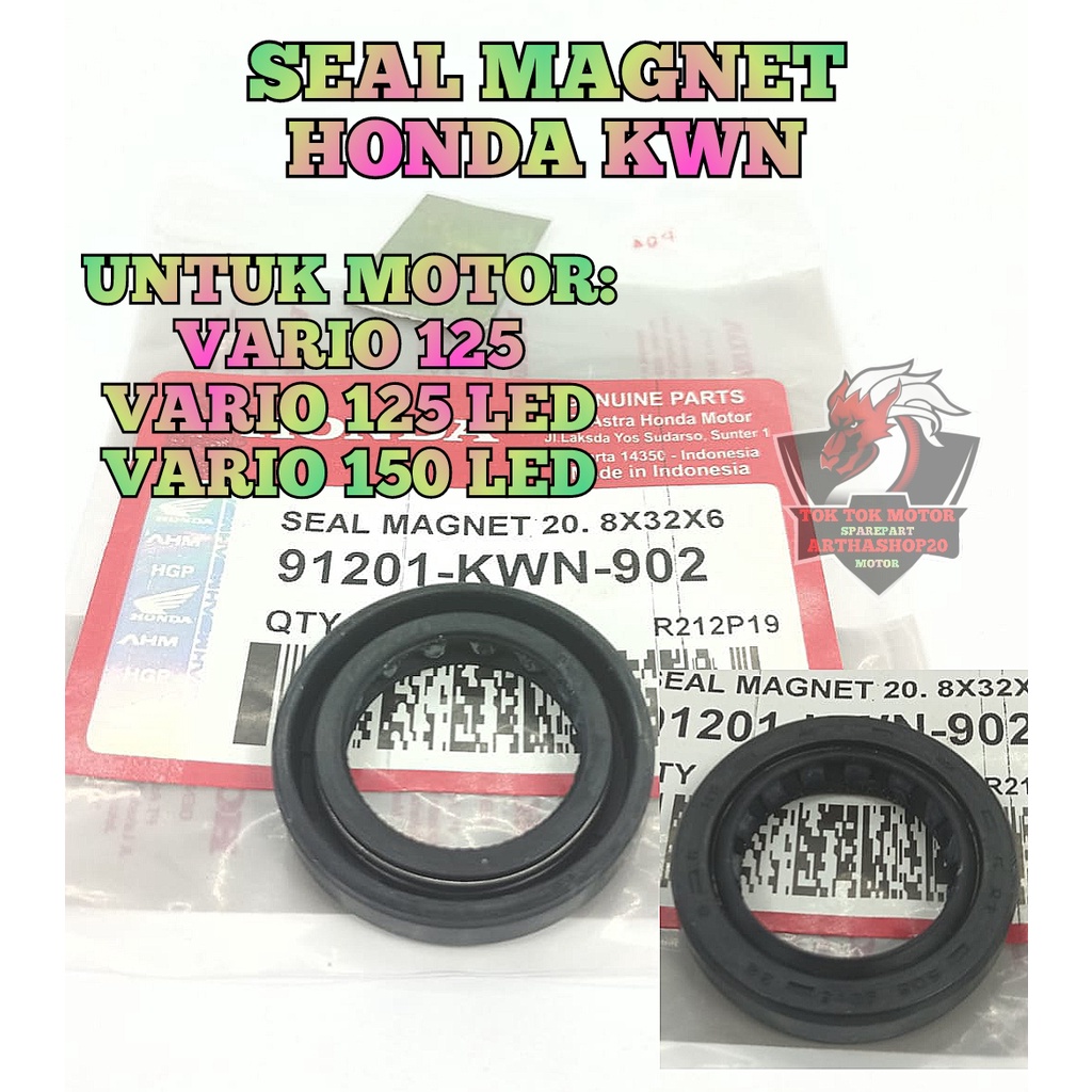 Jual SEAL MAGNET KUALITAS ASLI ORIGINAL HONDA AHM KWN VARIO 125 , VARIO ...