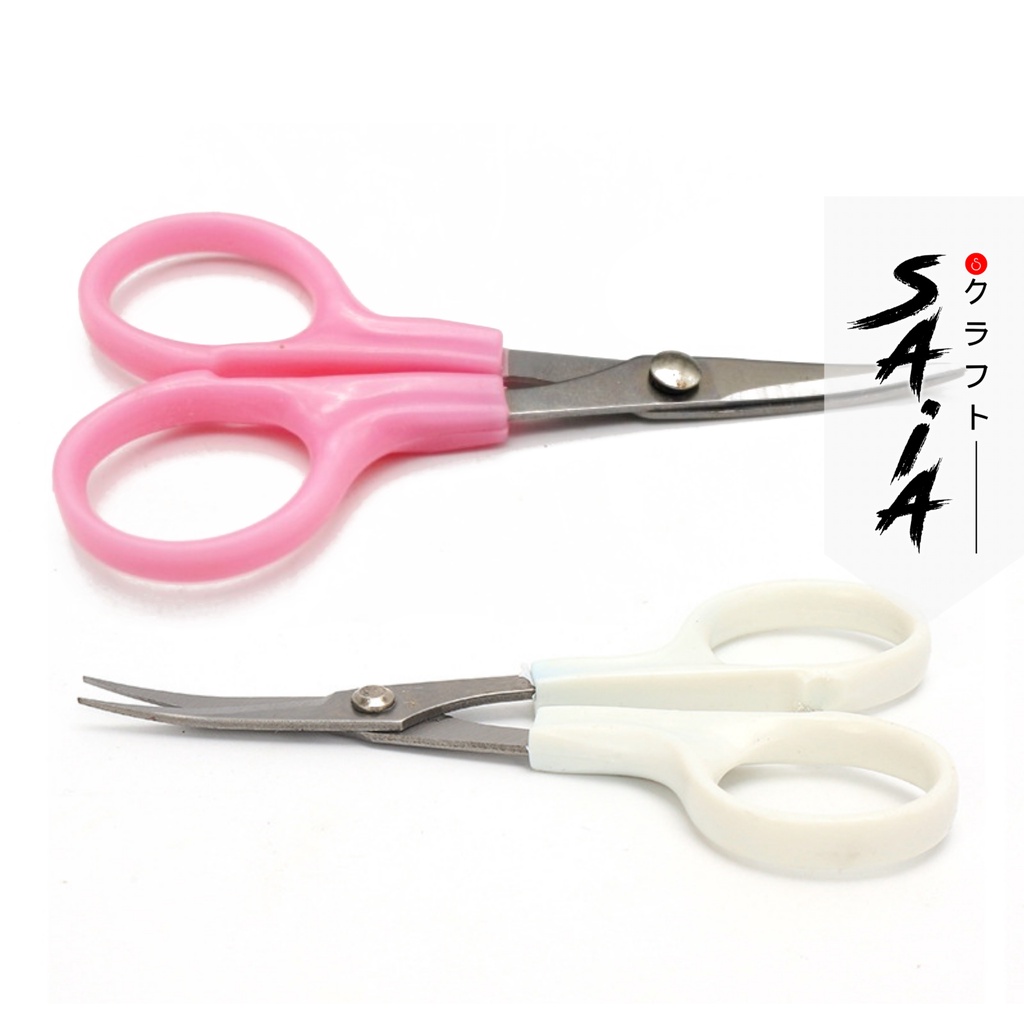 Jual Gunting Bengkok Besar Kecil Melengkung Alat Kerajinan DIY | Shopee ...