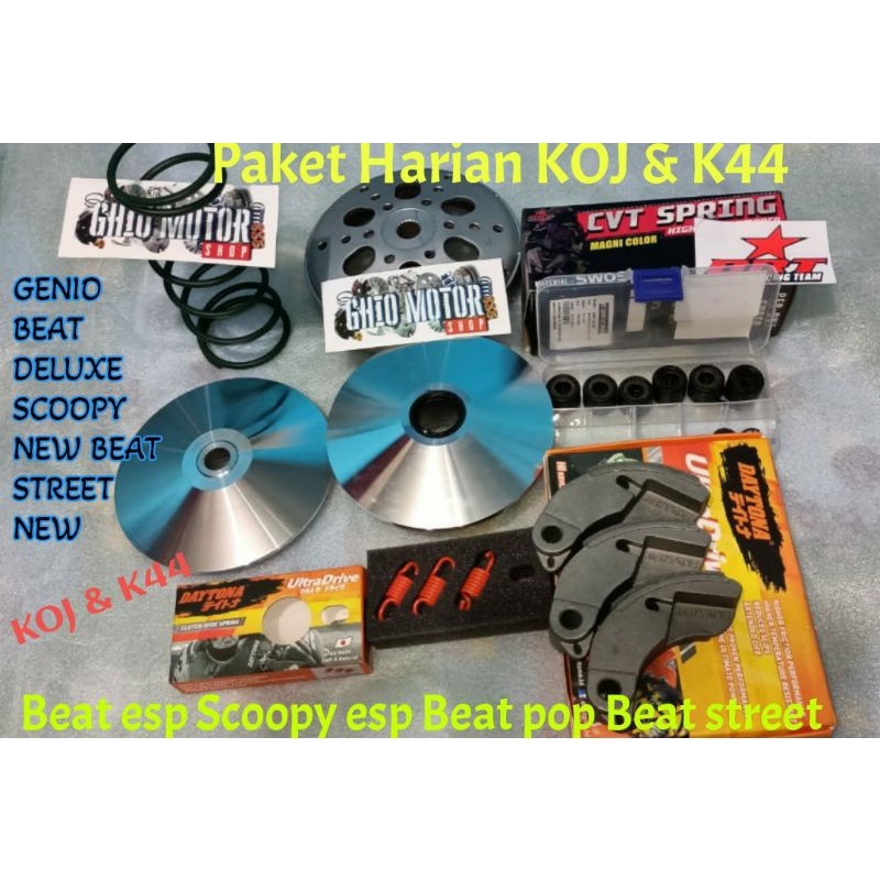 Jual UPGRADE CVT FULL BEAT DELUXE PAKET KIRIAN CVT BEAT 2020 GENIO ...