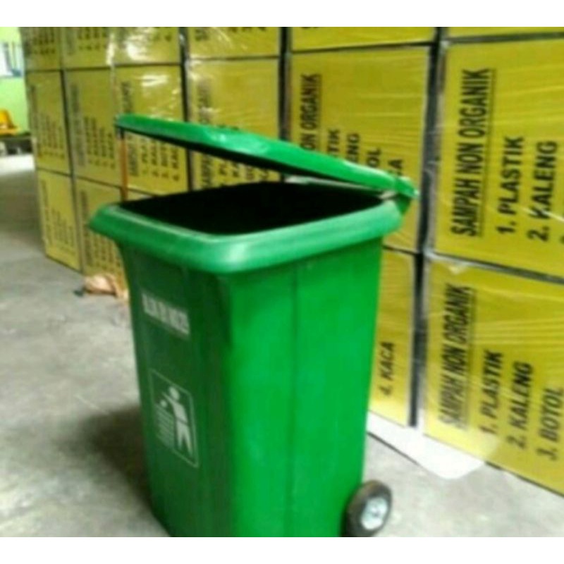 Jual Tong Sampah Roda Container Bin 100l Shopee Indonesia