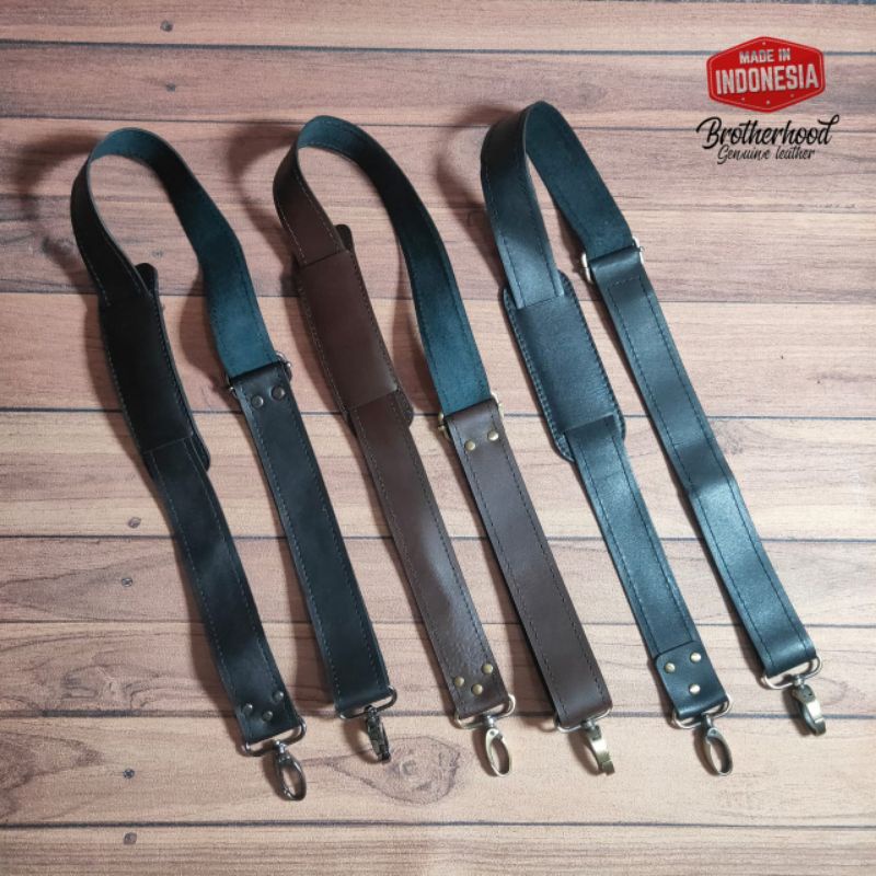 Jual Tali tas kulit sapi asli AK03 | Shopee Indonesia